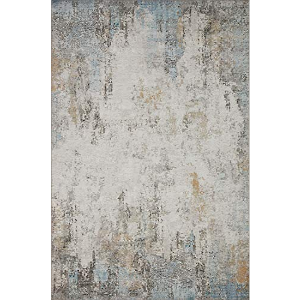 Loloi II Drift Collection DRI-04 Antique/Multi, Contemporary 3'-6" x 5'-6" Accent Rug