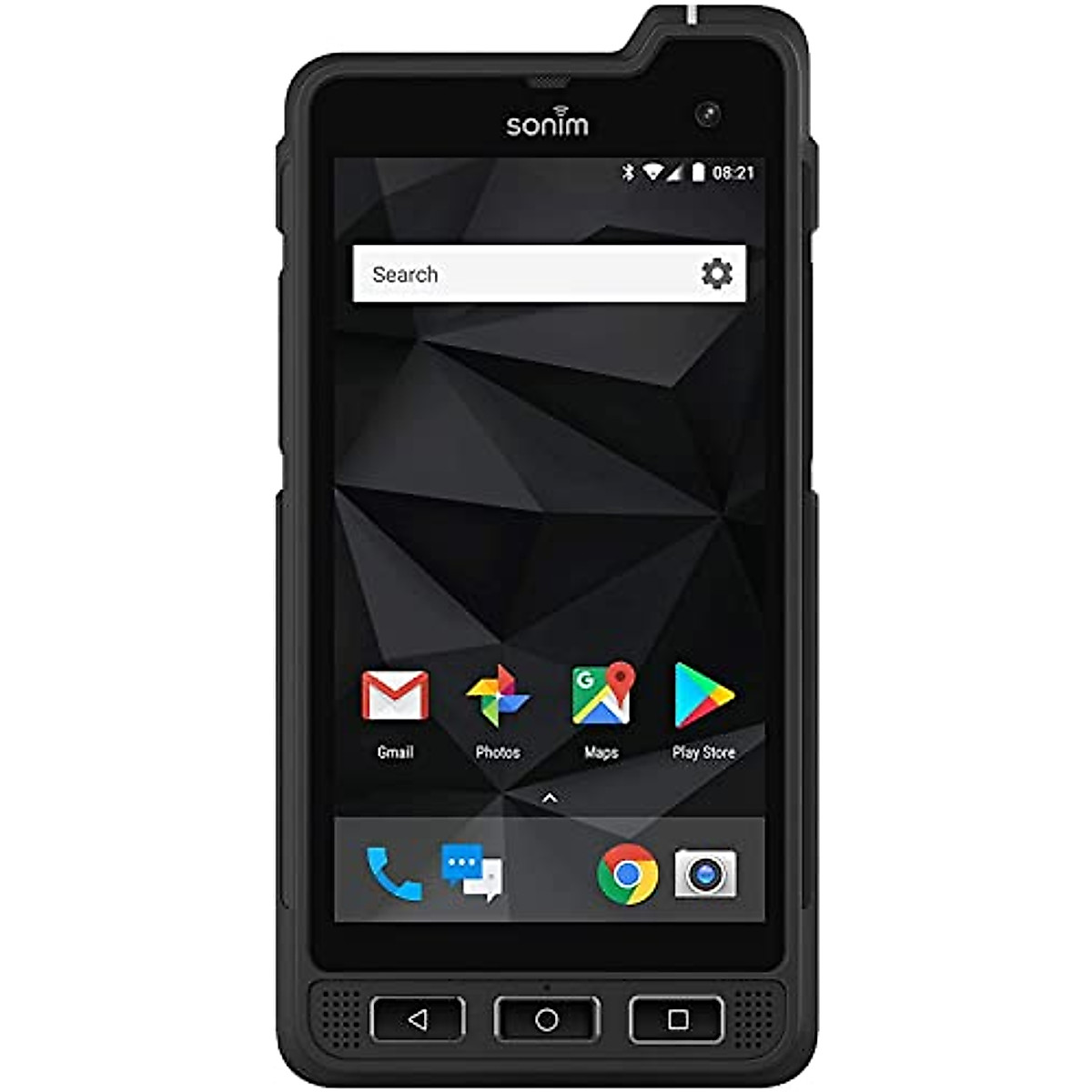 Sonim XP8 XP8800 Dual-SIM 64GB IP68/IP69 Verizon Wireless 4G LTE Android Wi-Fi Military Grade Tough Water Resistant Rugged Smartphone (Black) Renewed