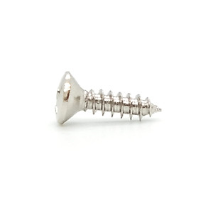 3MM Electric Guitar Bass Pickguard Screws Pick Guards Scratch Plate Mounting Screws for Fender Strat Tele SG LP Guitar Bass Replacement (Chrome 100 Pack)