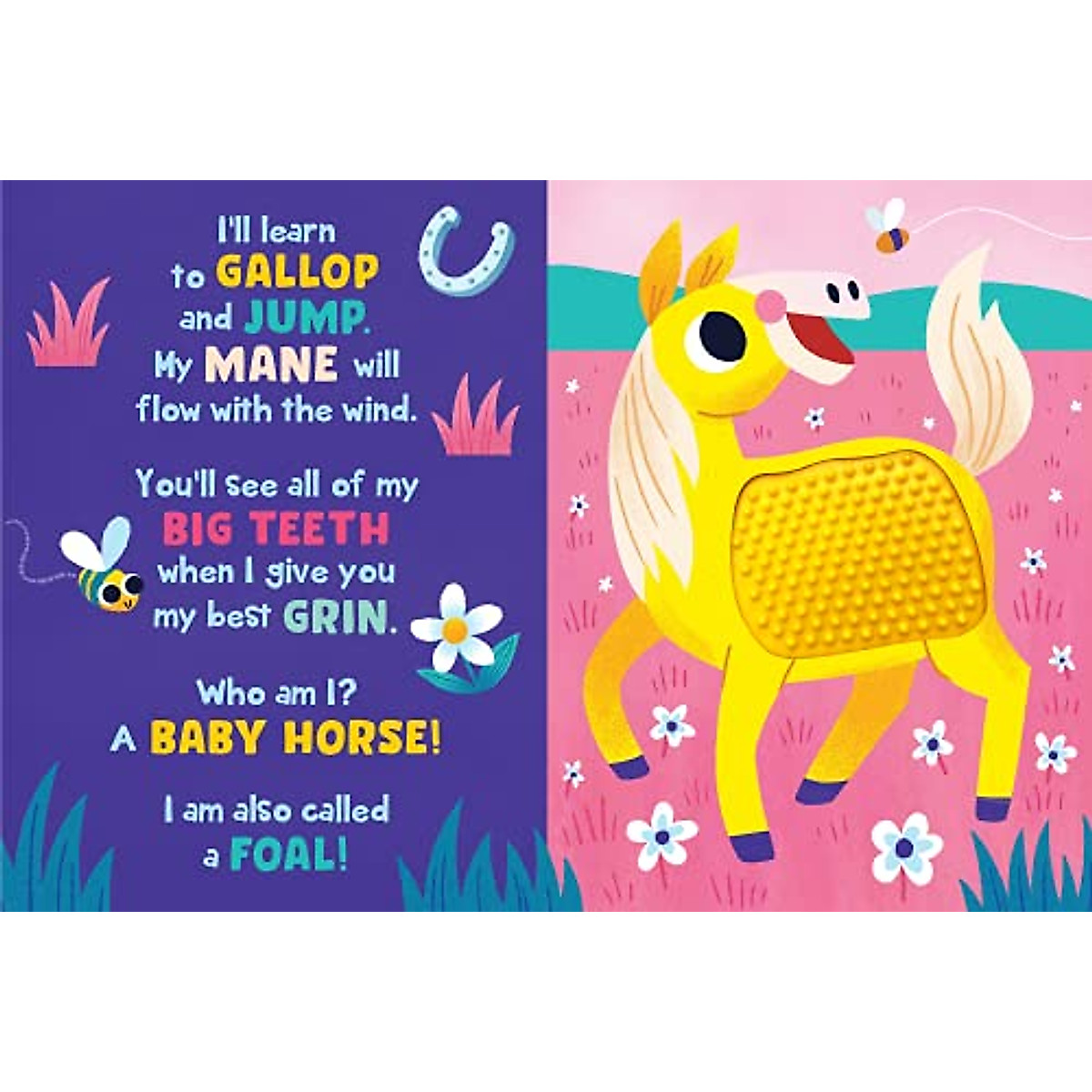 Baby Farm Animals - Silicone Touch and Feel Board Book - Sensory Board Book