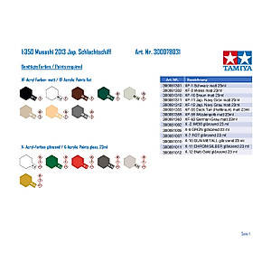 Tamiya Models Japanese Musashi Battleship