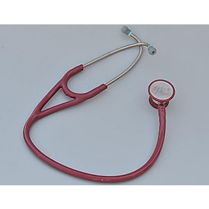 Kila Scopes Bell Stethoscope - Professional Dual Head Bell Cardiology & Diagnostic Stethoscope for Doctors and Nurses - with Accessories K770 Burgundy