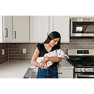 Copper Pearl Large Premium Knit Baby Swaddle Receiving Blanket Chief