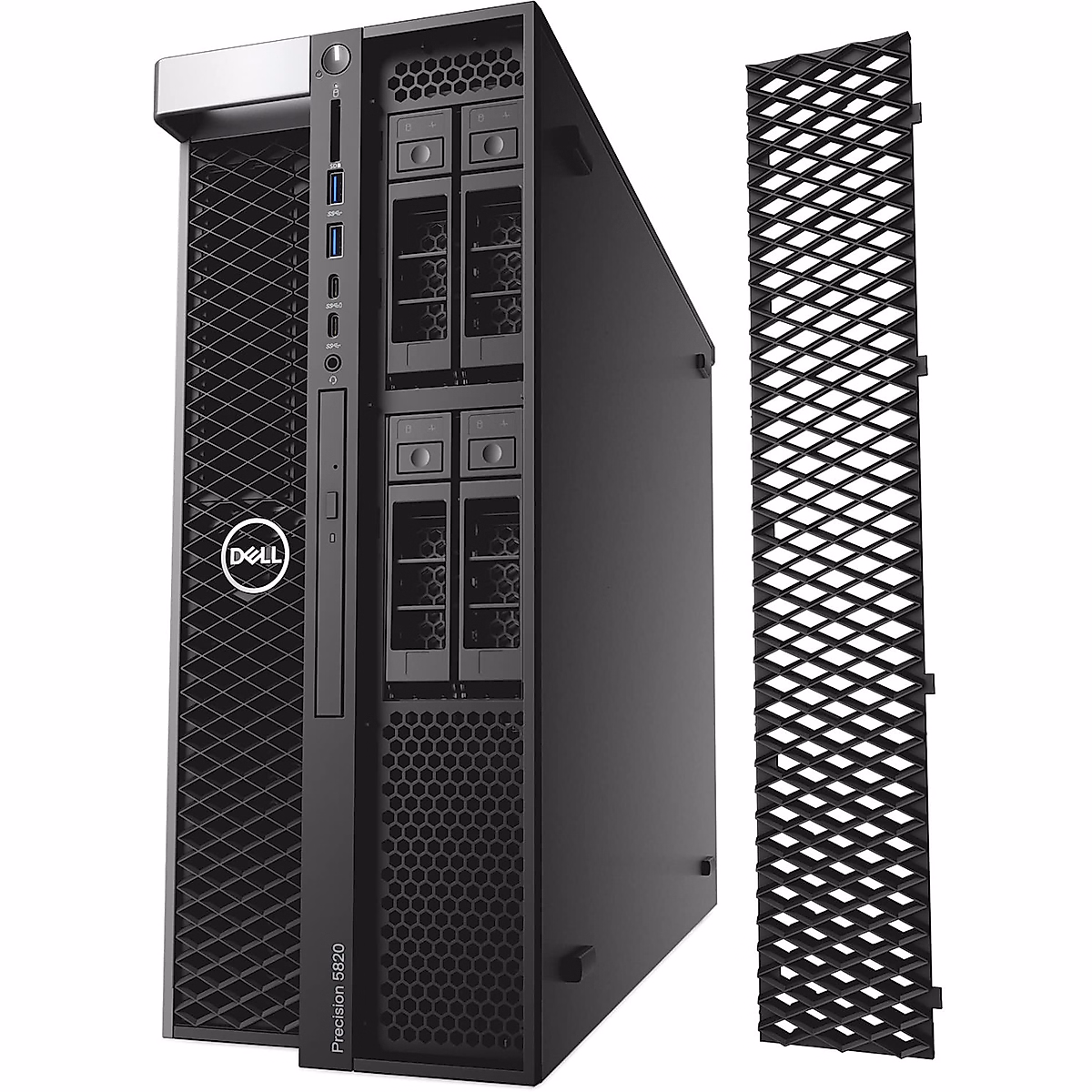 PCSP Precision 5820 Tower Workstation, Intel Xeon W-2133 up to 3.9GHz (6-Cores), 64GB RAM, 512GB M.2 NVMe PCIe SSD + 2TB HDD, M4000 8GB, 4x Display Ports (supports 4K), Windows 11 Pro 64-bit (Renewed)