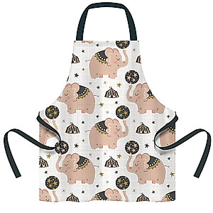 Kids Art Smocks,Apron For Toddler With Pockets, Kids Cotton Apron Toddler,Kids Artists Aprons,For Little Cooks and Messy Artists,Painting Kindergarten Art Craft Cooking.