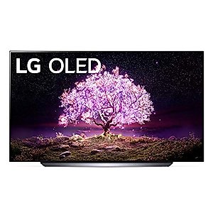 LG OLED C1 Series 55” Alexa Built-in 4k Smart TV (3840 x 2160), 120Hz Refresh Rate, AI-Powered 4K, Dolby Cinema, WiSA Ready, Gaming Mode (OLED55C1PUB, 2021)