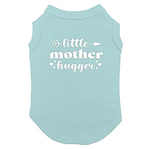 Little Mother Hugger - Pun Funny Dog Shirt (Chill, X-Large)