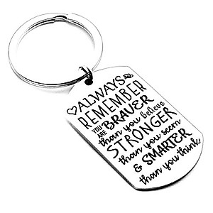 Mens Stocking Stuffers for Men Under 10 Dollars Inspirational Keychain Teenage Boys Gifts Ideas Key Chains For Teenagers Boy Keychains For Teen Girls Stocking Stuffers Graduation