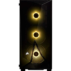 Corsair Carbide Series SPEC-DELTA RGB Mid-Tower ATX Gaming Case, Tempered Glass