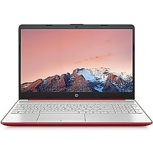 HP 15.6" Laptop with 1 Year Microsoft Office 365, Intel Pentium Quad-Core Processor, Intel UHD Graphics, Long Battery Life, RJ-45, Wi-Fi, Webcam, HDMI, Windows 11 Home, Red (16GB RAM | 1TB SSD)