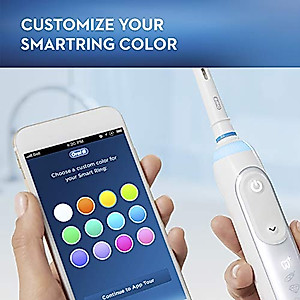 Oral-B GENIUS X Electric Toothbrush with 3 Oral-B Replacement Brush Heads and Toothbrush Case, White (Packaging May Vary)