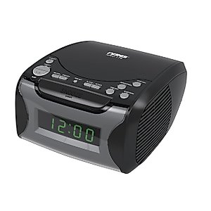Digital Alarm Clock Radio with CD Player and USB Charge Port