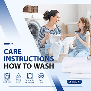 2 Pack Waterproof Crib Mattress Protector, Bamboo Viscose Soft Breathable Quilted Fitted Baby Mattress Cover, Noiseless, Breathable Deep Pocket Toddler Mattress Pad, 28'' x 52''