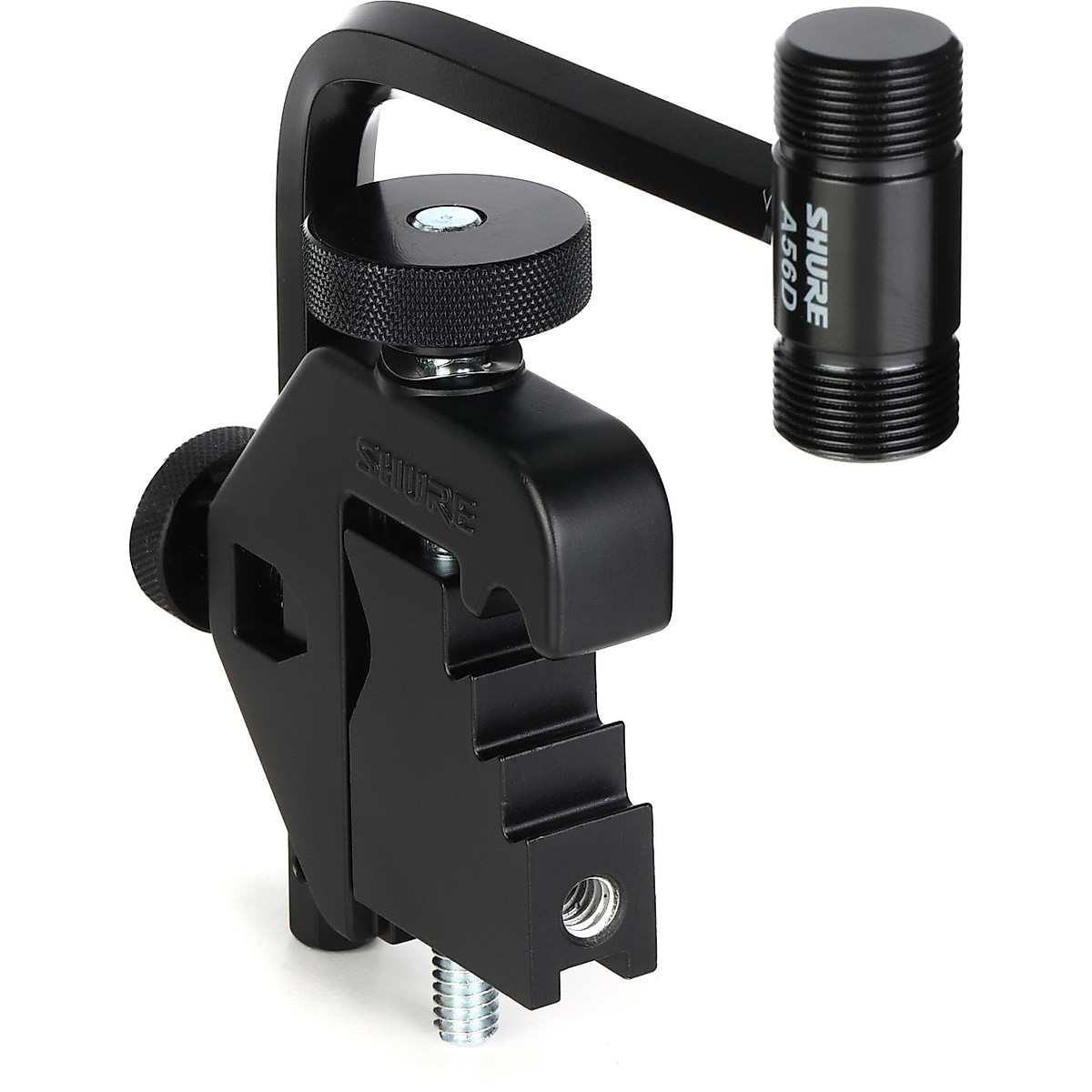 Shure A56D Universal Microphone Drum Mount Accommodates 5/8-Inch Swivel Adapters