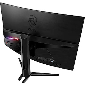 MSI 31.5” FHD (1920 x 1080) Non-Glare HDR Ready 180Hz 1500R Curvature 1ms 16:9 HDMI/DP/USB AMD FreeSync Height Tilt Adjustment Curved Gaming Monitor (OPTIX MAG322CR)