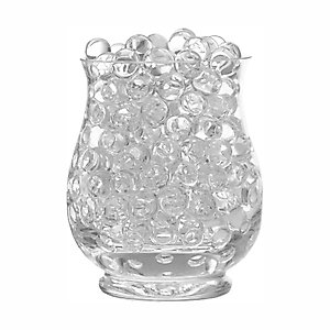PMLAND 20000+ Pieces Vase Filler Water Beads Growing Crystal Gel for Home Decoration Wedding Centerpiece Floral Plants Helper and More - Clear