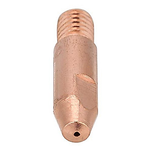 FTVOGUE 20Pcs Copper Contact Tip M6 for Euro Style Binzel 24KD MIG MAG Welding Torch Gas Nozzle Tip Holder Accessaries[0.8],Nozzles, Collets and Lenses