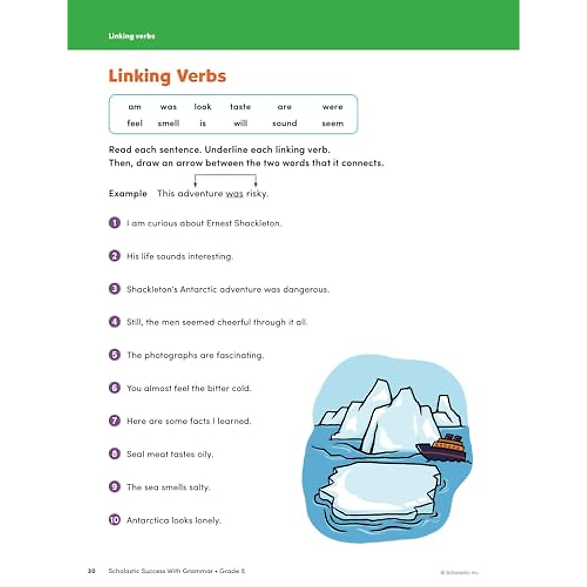 Scholastic Success with Grammar Grade 5 Workbook