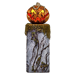 Spirit Halloween 3.8 Ft Gourdo Animatronic | Decorations | Animated | Halloween Decor | Plays Sounds