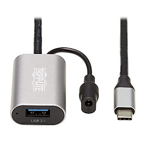 Tripp Lite USB C Active Extension Cable USB C to USB-A USB 3.1 Gen 1 M/F 5M (U330-05M-C2A)