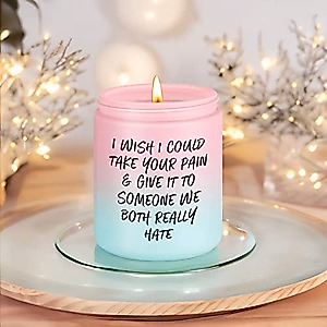 GSPY Candles, Get Well Soon Gifts for Women - Get Well Gifts, Sympathy Gift - Surgery Recovery, Feel Better, Grieving, Condolence, Divorce, Sorry for Your Loss, Chemo, Cancer Gifts for Women