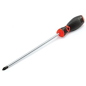 Performance Tool W30965 Phillips #2x8-Inch Screwdriver with Clear Handle