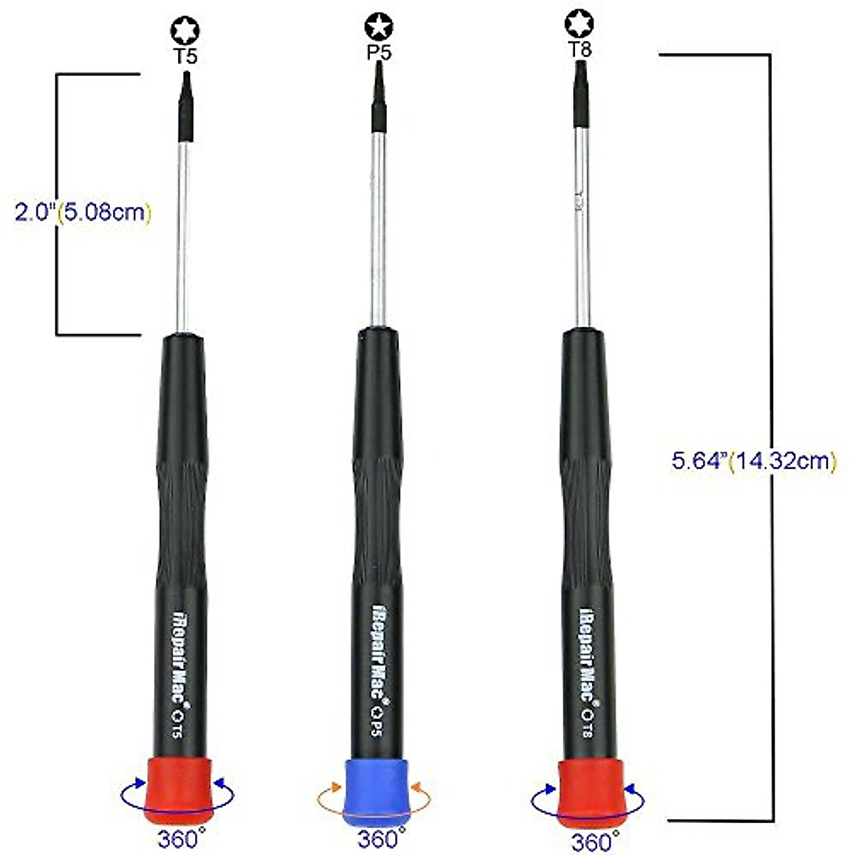 Pentalobe Bottom Screws and Screwdriver Set Compatible with MacBook Pro Retina 13" (A1425, A1502) and 15" (A1398)