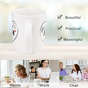 BB Hapeayou Mothers Day Gifts Mug Cup-Best Mom Ever Ceramic White Coffee Cup for Moms Grandmother from Daughter Son (12oz)