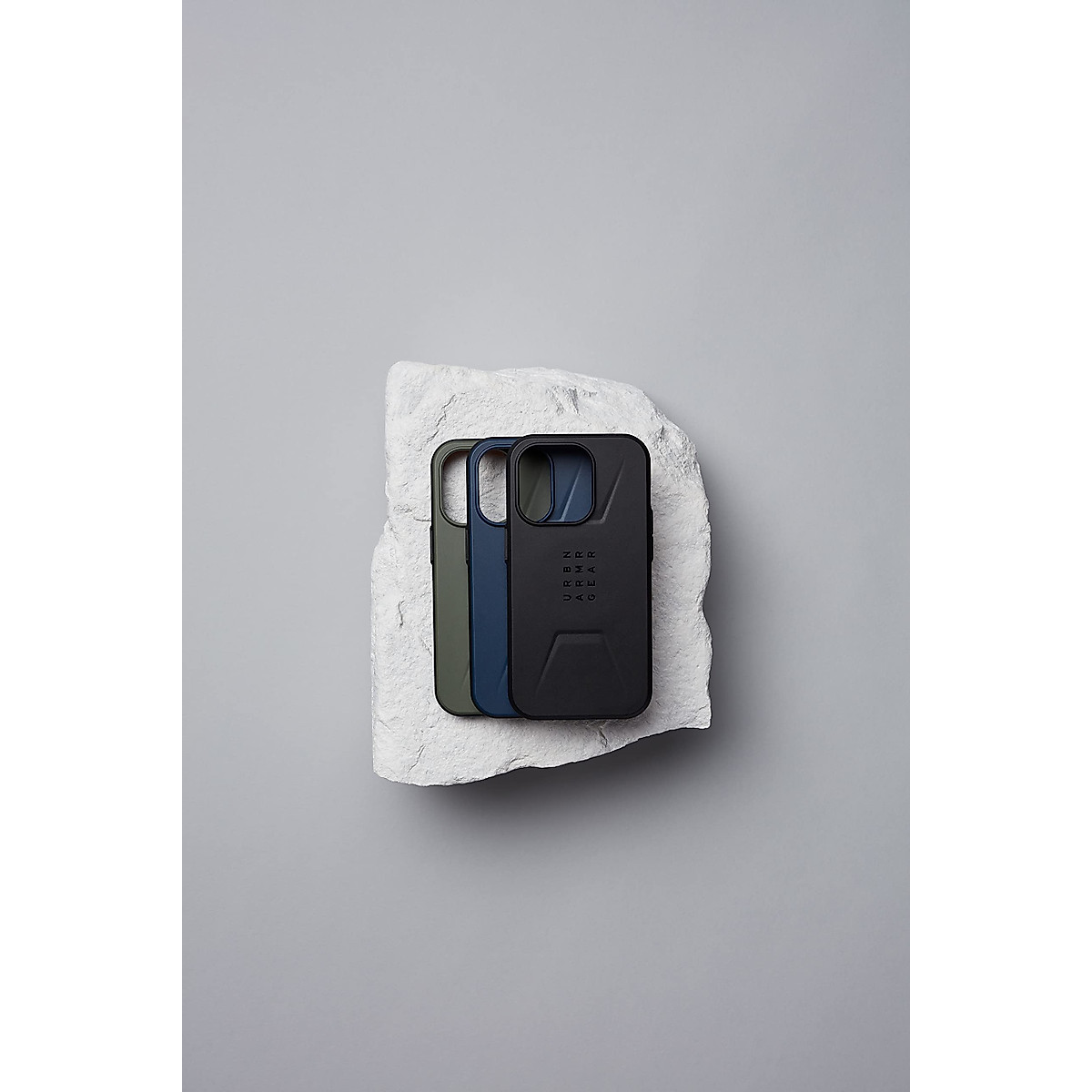 URBAN ARMOR GEAR UAG Designed for iPhone 14 Plus Case Blue Malalrd 6.7" Civilian Built-in Magnet Compatible with MagSafe Charging Sleek Ultra Thin Slim Dropproof Shockproof Protective Cover