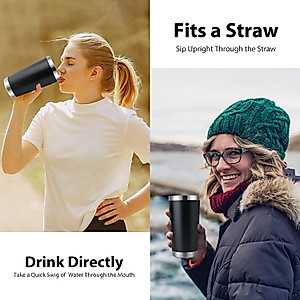 30 oz Tumbler Replacement Lid - Compatible with YETI 30 oz Tumbler, 14 oz Mug, 35 oz Straw Mug and Old Style RTIC, 2 Pack Travel Spill Proof Cup Lids