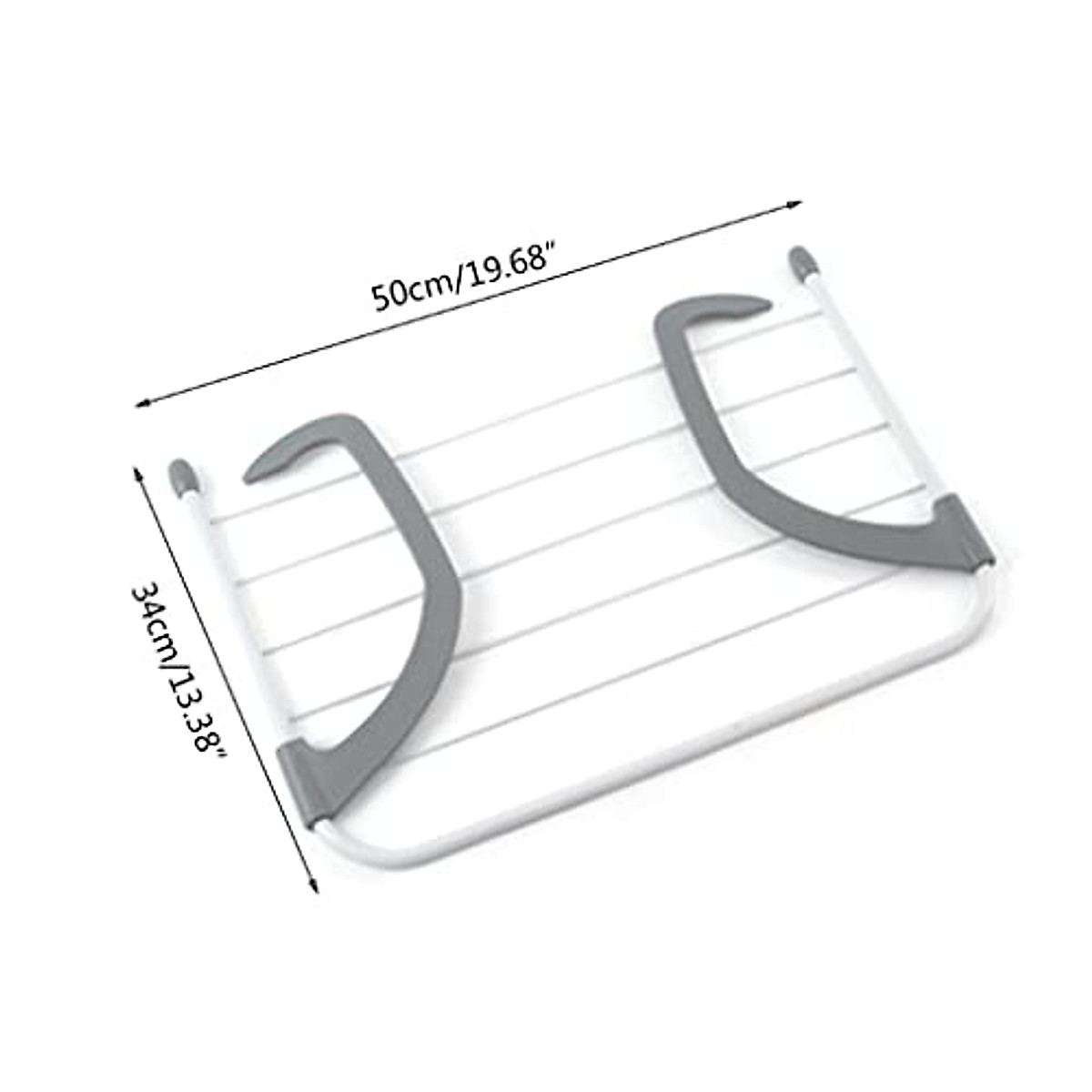 WODMB Multifunctional Collapsible Windproof Foldable Clothes Hanger Drying Rack Underwear Socks Towels Cloth Pants