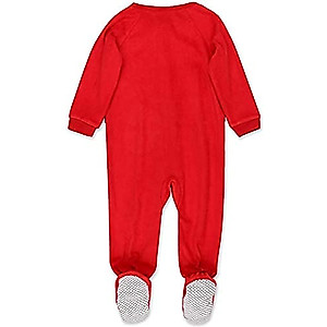 The Grinch Dr. Seuss Toddler Infant Christmas Footed Blanket Sleeper Pajamas (5T, Red)