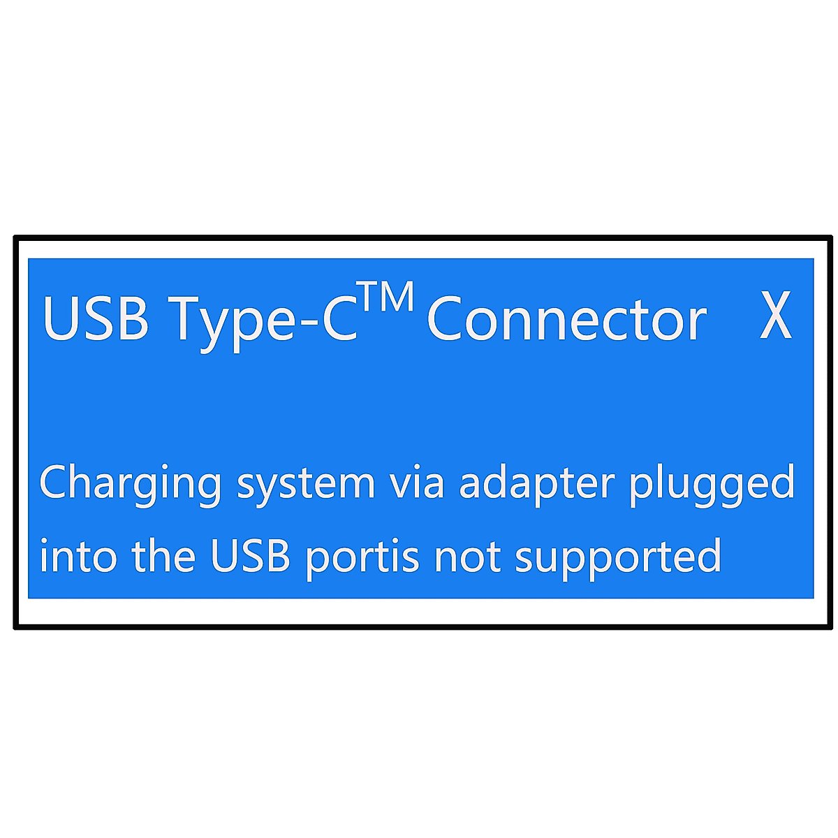 iBuyMax USB-C Docking Station Cable for HP Elitebook 840 G3, X260 1030 G2, Elite X2 1012 G1, Single Custom end (AC + USB Type-C to USB Type-C), Black