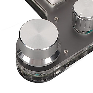 TOPINCN Mini Gaming Keyboard, 9 Keys 3 Buttons Mini Custom Keyboard for Video Editing (White)