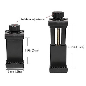 Head-Mounted Mobile Phone Holder,First-Person View Video Outdoor Live Shooting Bracket with Phone Clip(4"-7") for iPhone Samsung Smartphones and GoPro Insta360 Sony DJI Action Camera Head Mount Strap