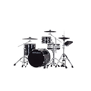 Roland VAD504 V-Drums Acoustic Design Electronic Drum Set Bundle with 3.5mm Audio Cable, Drumstick Bag, 3 Pairs of Drumsticks, and Austin Bazaar Polishing Cloth