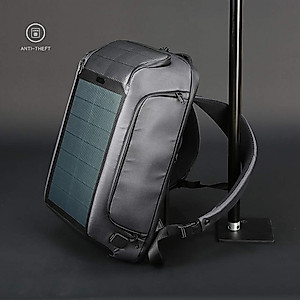 Kingsons Beam Backpack - The Most Advanced Solar Power Backpack - Waterproof, Anti-Theft Laptop Bag
