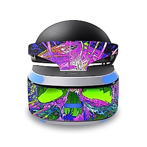 MightySkins Skin Compatible with Sony Playstation VR wrap Cover Sticker Skins Hard Wired
