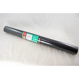 Calibonsai 1 Roll Japanese Regular Drainage Mesh, Screen, Net for Bonsai Pot - (19.7x 39.9)Inch, Black