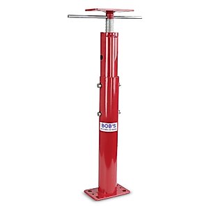 BISupply Basement Floor Jack 19” - 36” Adjustable Support Beam House Jack Post - Floor lifting Joist Beam Brace for Cellar Ceiling 9700 lbs Max Capacity Screw Pole Jack