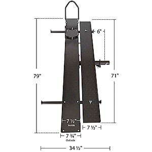 Black Widow MCC-600 Heavy Duty Steel Motorcycle Carrier