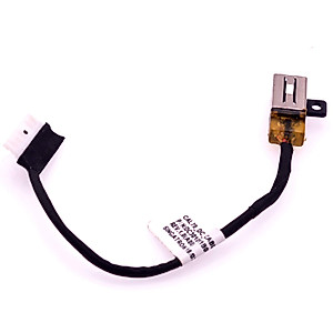 Deal4GO DC Power Jack Cable Harness Replacement for Dell Inspiron 15 5570 5575 17 5770 5775 P35E P35E001 02K7X2 2K7X2 DC301011B00