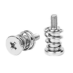 Wshao store 30pcs Springs Graphics Card Video Screw M2 M2.5 Computer CPU Mainboard Radiator Fixing Bolts DIY Step Screws (Size : M2..5 x 10 -a)