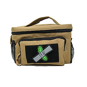 Tactical Lunch Bag PVC Patch Bundle - 3 Great Hook and Loop Patches for Lunch Bags