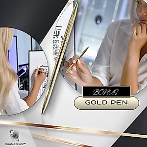 DOUBLESHOOT Black Frame Sign Poster 30th Birthday Decorations for Men Women 12"x16"- 30 Birthday Party Favors, Guest Book Alternative – with Pen & Wall Hanger, Dirty 30 Gifts for Him Her