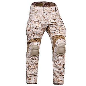 EMERSONGEAR G3 Combat Pants with Knee Pads Airsoft Tactical Pants Hunting Airsoft Paintball Multicam Camo Pants R1 X-Large