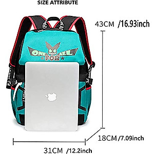 Resky M H A Backpack School BNHA Anime Travel Bakugou Katsuki Cosplay Bags (A)