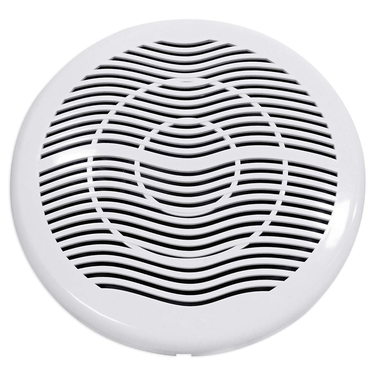 Rockville (2) MS10LW 10" 2400 Watt White Marine/Boat 10" Free Air Subwoofer with LED