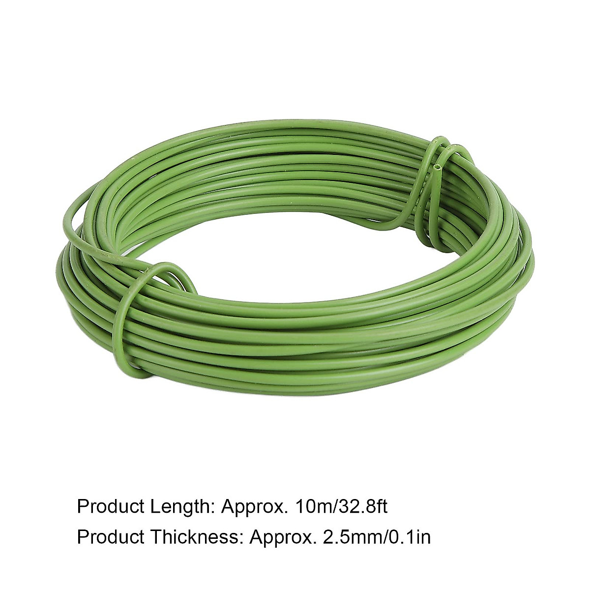 TOPINCN Bonsai Wire, 32.8ft Bonsai Wire Coated Flower Art Soft Iron Wire Handmade Easy to Bend DIY Household Gardening Supplies