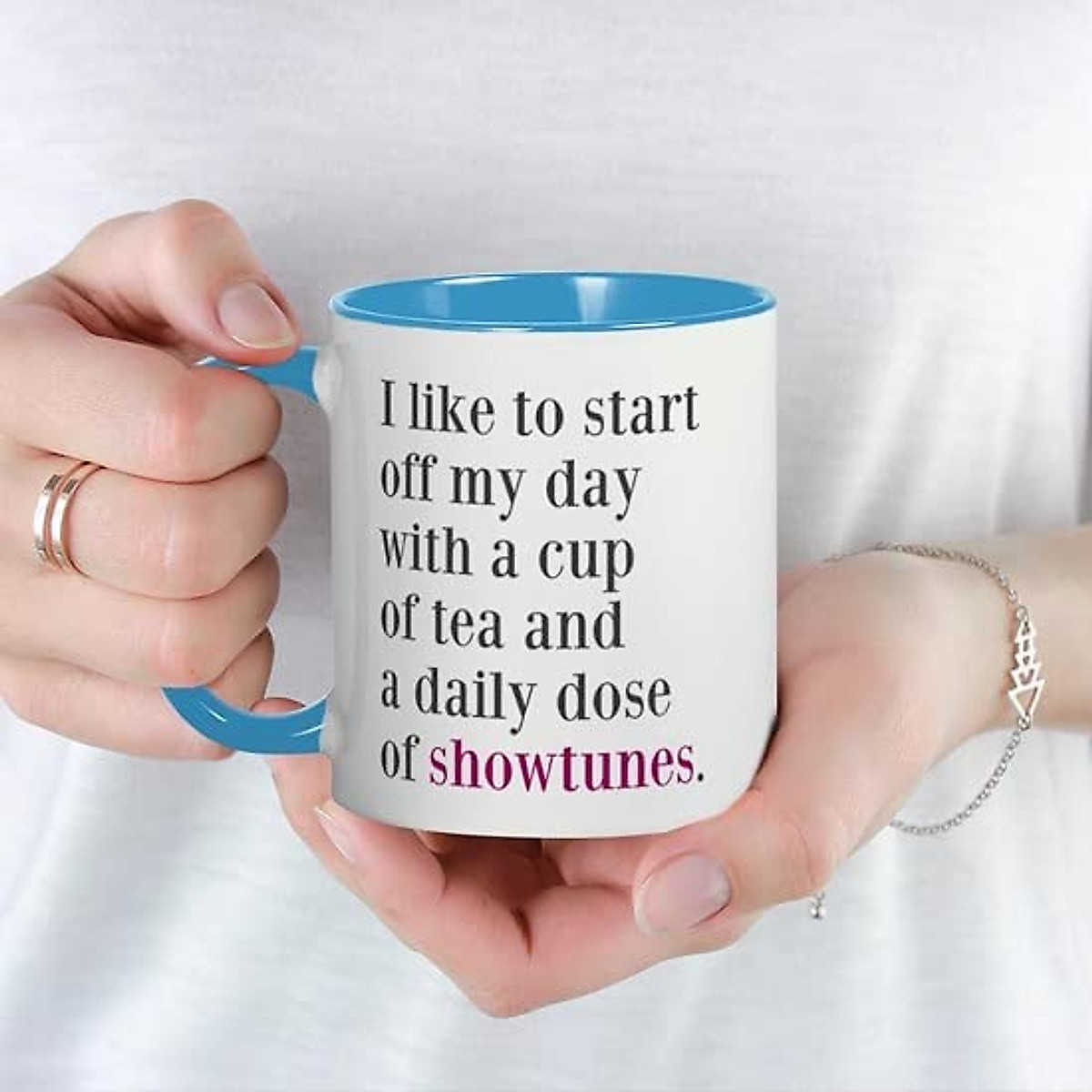 CafePress Showtunes Mugs Ceramic Coffee Mug, Tea Cup 11 oz